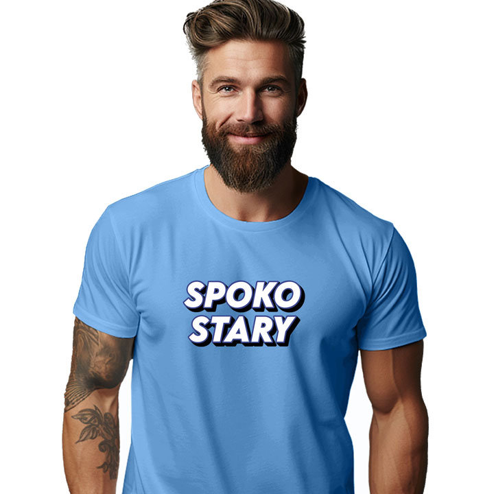 Koszulka T-Shirt Walentynki Xl Spoko Stary Mąż Walentynki Prezent ...