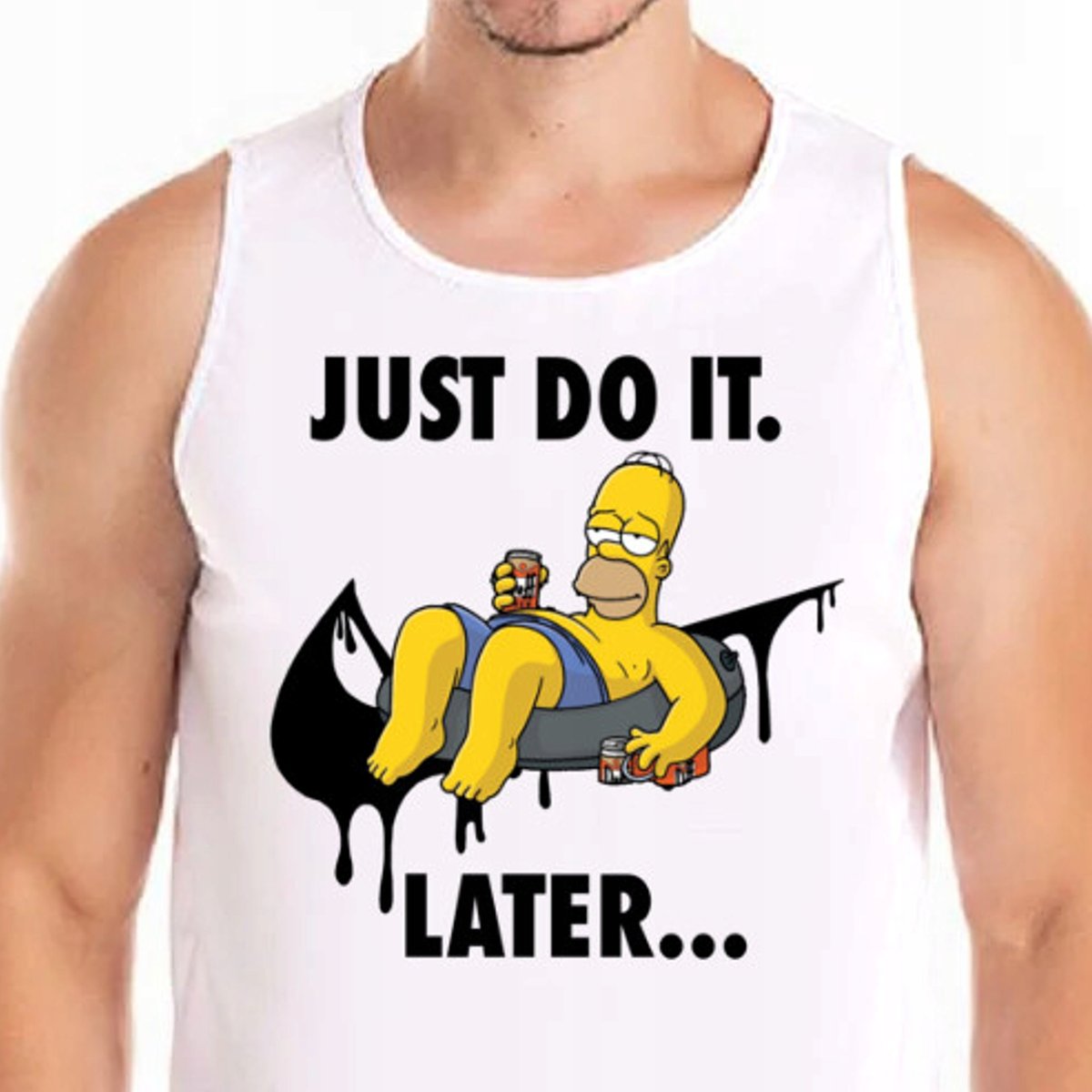 Koszulka Tank Top 0792 Simpsons Homer Just Do Xxl - Inna marka | Moda ...