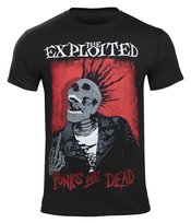 koszulka THE EXPLOITED - SPLATTER / PUNKS NOT DEAD -M - Pozostali ...
