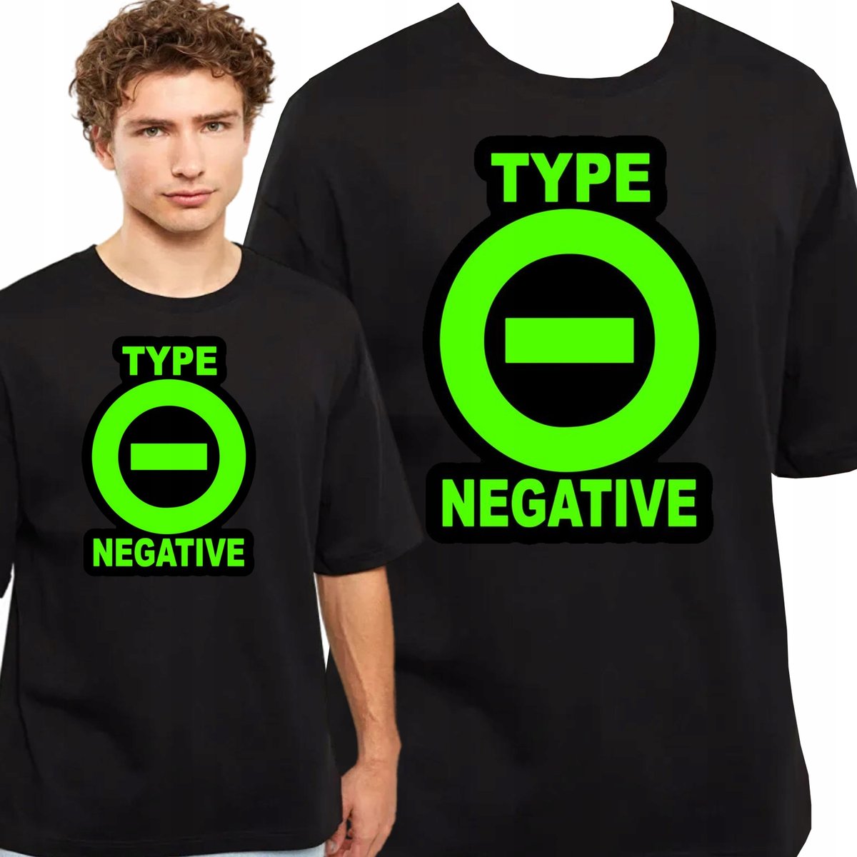 Koszulka Type O Negative Jakość Bawełna Metal Gothic L 3382 Czarna ...
