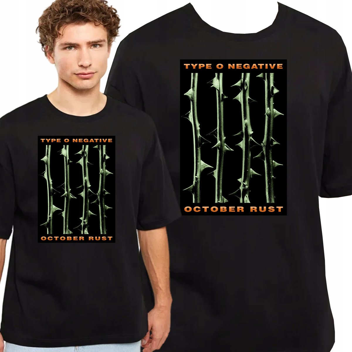 Koszulka Type O Negative October Rust T-Shirt Metal Gothic S 3381 ...