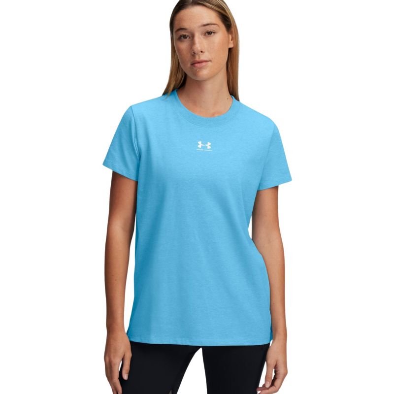 Koszulka Under Armour Rival Core SS W 1383648 453 - Inna marka | Sport ...