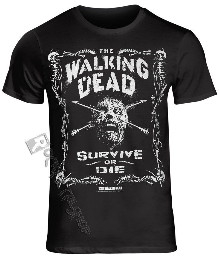 koszulka WALKING DEAD - BORDER OF BONES-M - Legend Stuff | Moda Sklep ...