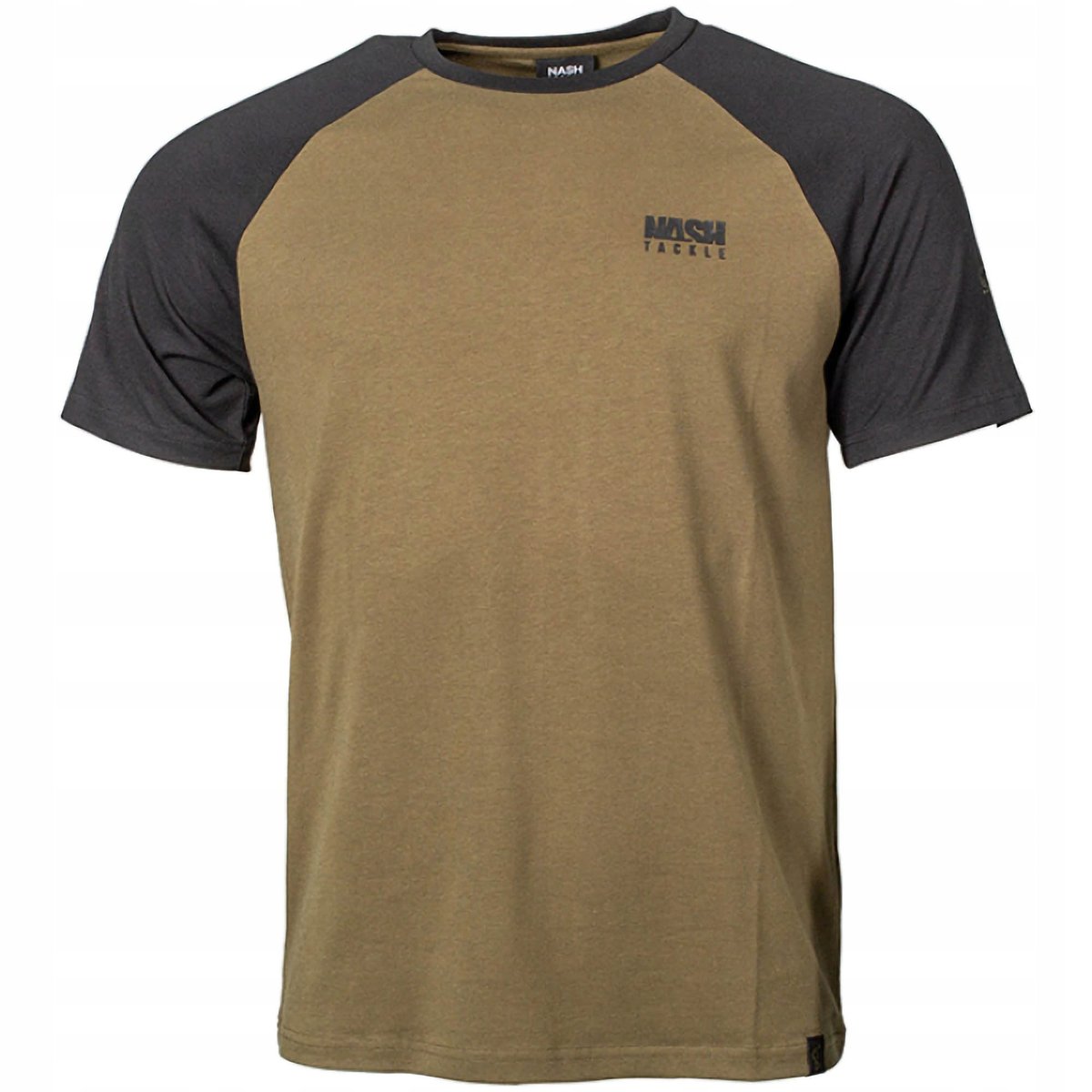 KOSZULKA WĘDKARSKA T-SHIRT Z LOGO NASH MAKE IT HAPPEN RAGLAN R. XL ...