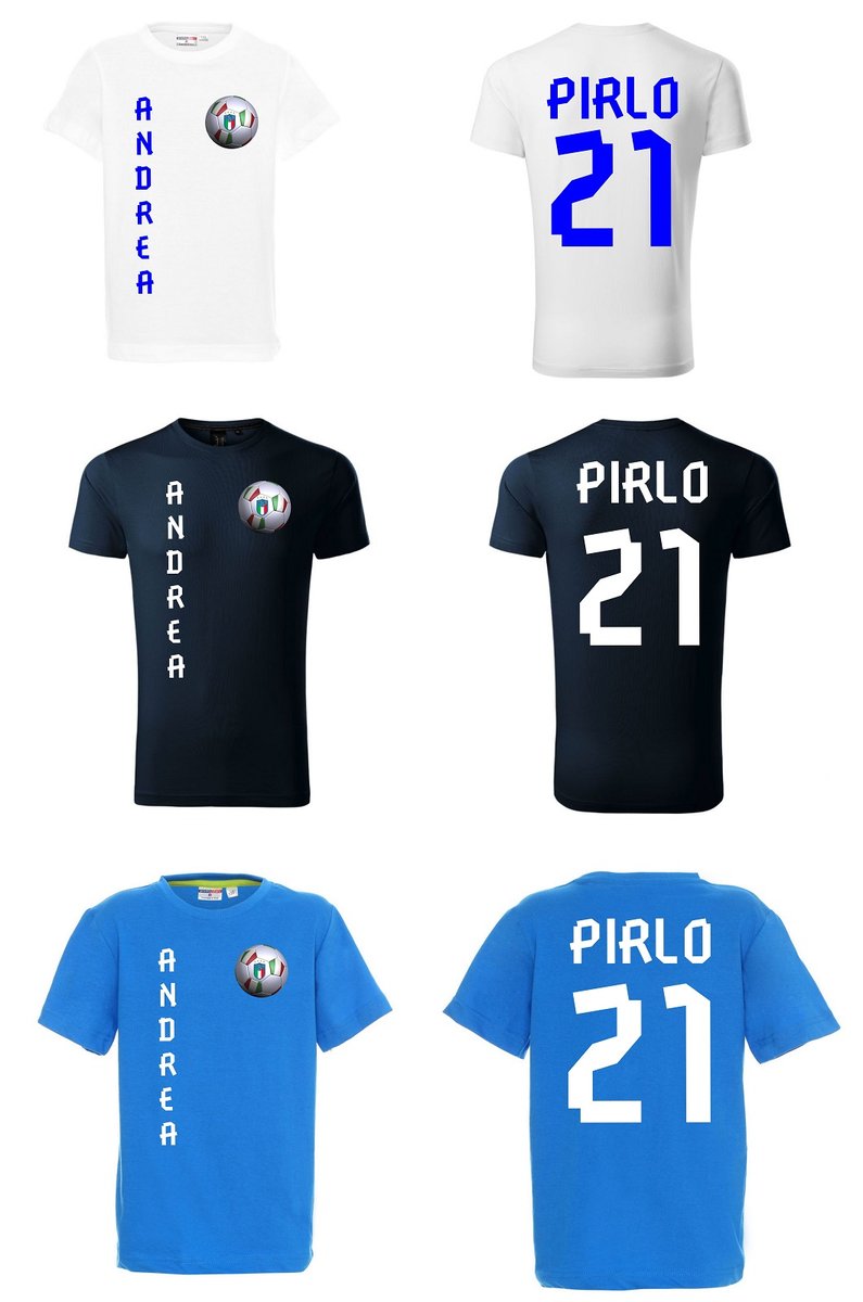 Koszulka Włochy ANDREA PIRLO 21 Jr - Inna marka | Sport Sklep EMPIK.COM