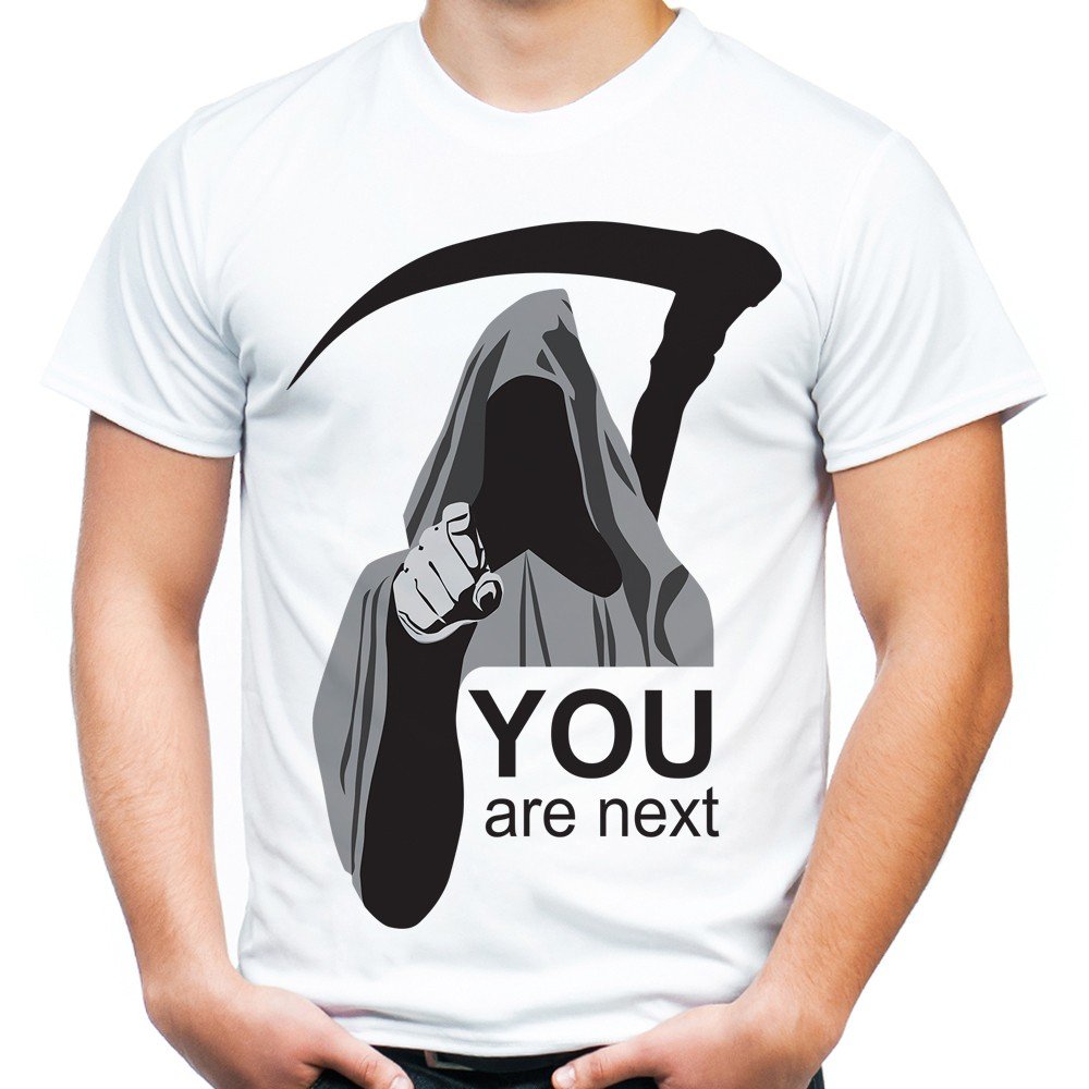 Koszulka z kostuchą you are next męska L - JHK | Moda Sklep EMPIK.COM