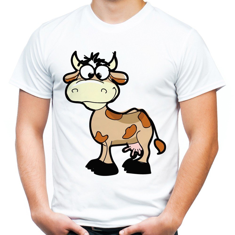 Koszulka z krową dla rolnika L - JHK | Moda Sklep EMPIK.COM