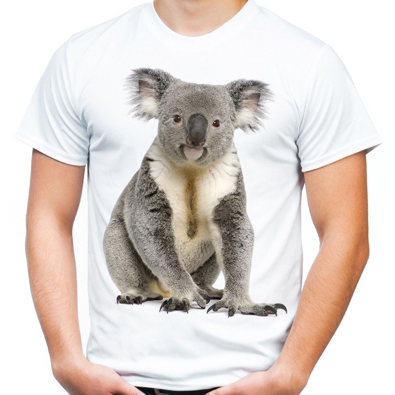 Koszulka z misiem koala L - JHK | Moda Sklep EMPIK.COM