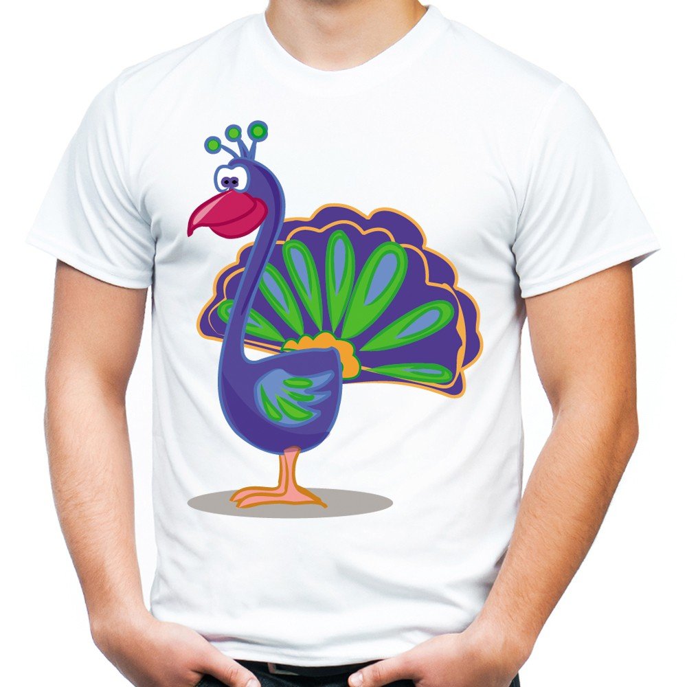 Koszulka z pawiem ptakiem L - JHK | Moda Sklep EMPIK.COM