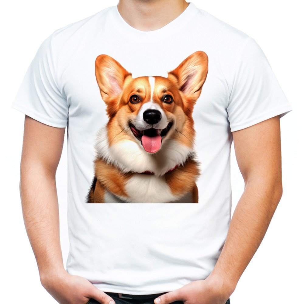 Koszulka z psem corgi męska L - JHK | Moda Sklep EMPIK.COM