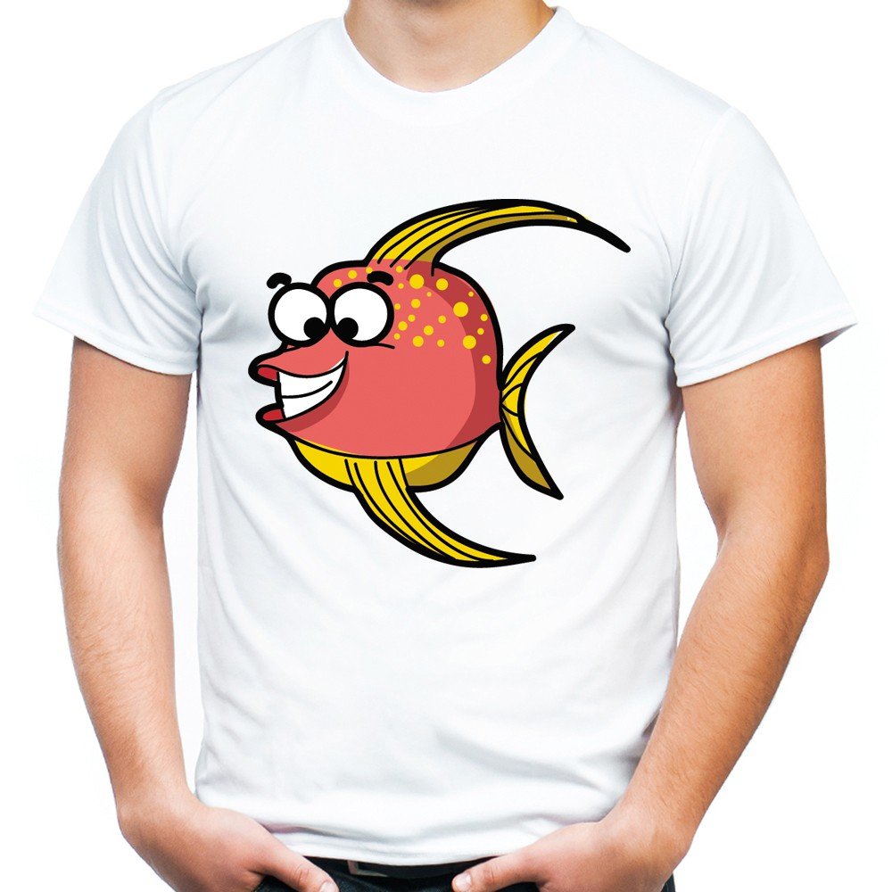 Koszulka z rybą skalar L - JHK | Moda Sklep EMPIK.COM