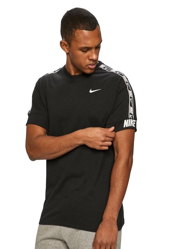 Koszulki Męskie Nike Czarne Bawełniane r. L Sportowe - Nike | Moda Sklep EMPIK.COM