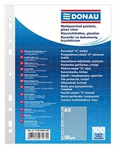 Koszulki Na Dokumenty Krystaliczne Donau A5 50 Mic - Donau | Sklep EMPIK.COM