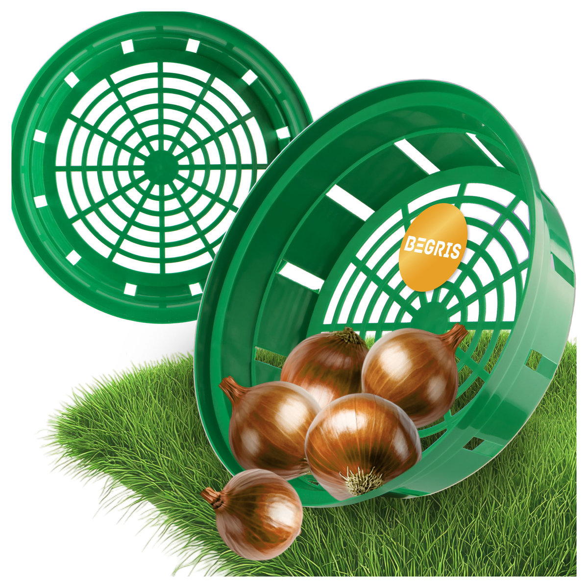 KOSZYK NA CEBULE DONICZKA KOSZYKI NA CEBULKI OSŁONKI CEBUL SADZONEK 26 ...