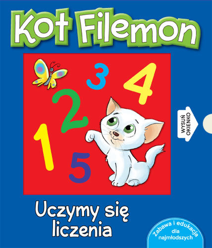 Kot Filemon. Uczymy się liczenia - Kozłowska Urszula | Książka w Empik