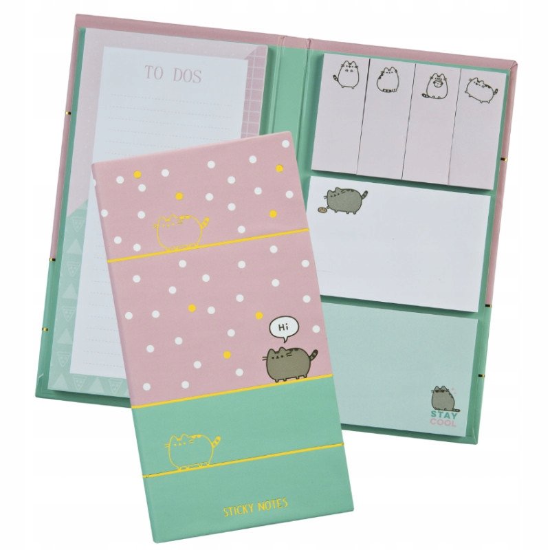 Kot Pusheen notes ze znacznikami memory 7x40szt - Undercover | Sklep ...