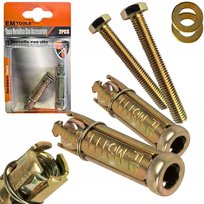 KOTWA METALOWA rozporowa TULEJOWA śruba M8 x 60mm kołek DO BETONU 2szt - decortrend | Sklep ...