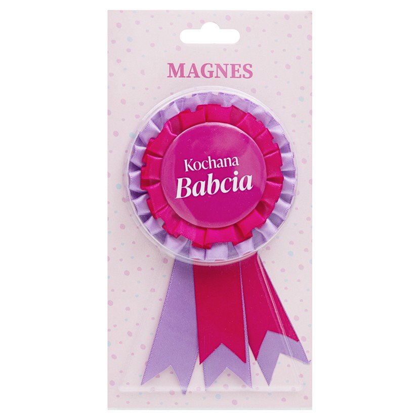 Kotylion na magnes, Dzień Babci i Dziadka, Kochana Babcia - Empik ...