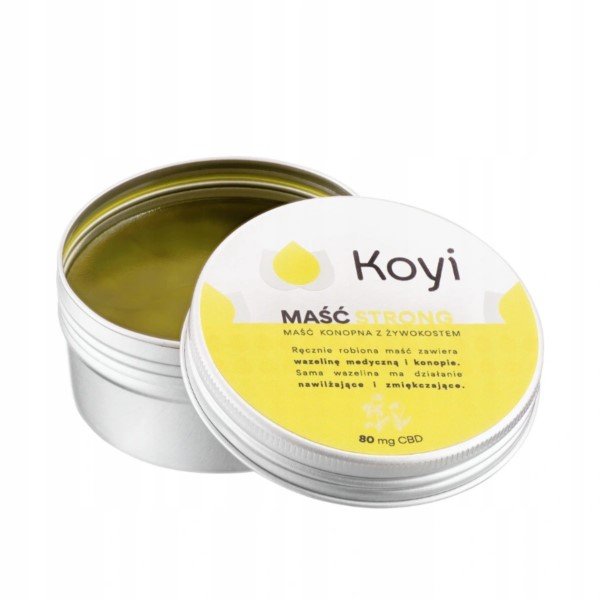 Koyi Maść Konopna Strong z żywokostem 80 ml | Sklep EMPIK.COM