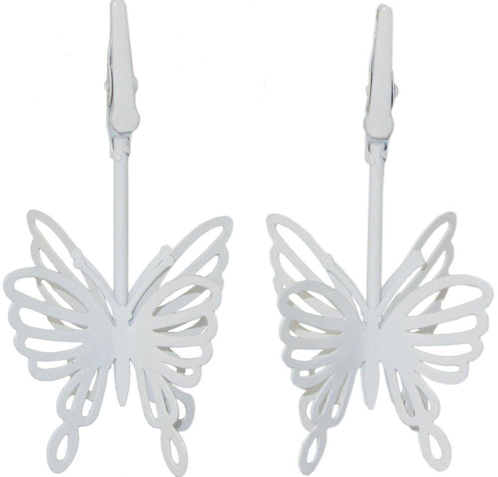Kpl.2 fotoklipów z białym motylem - Inna marka | Sklep EMPIK.COM