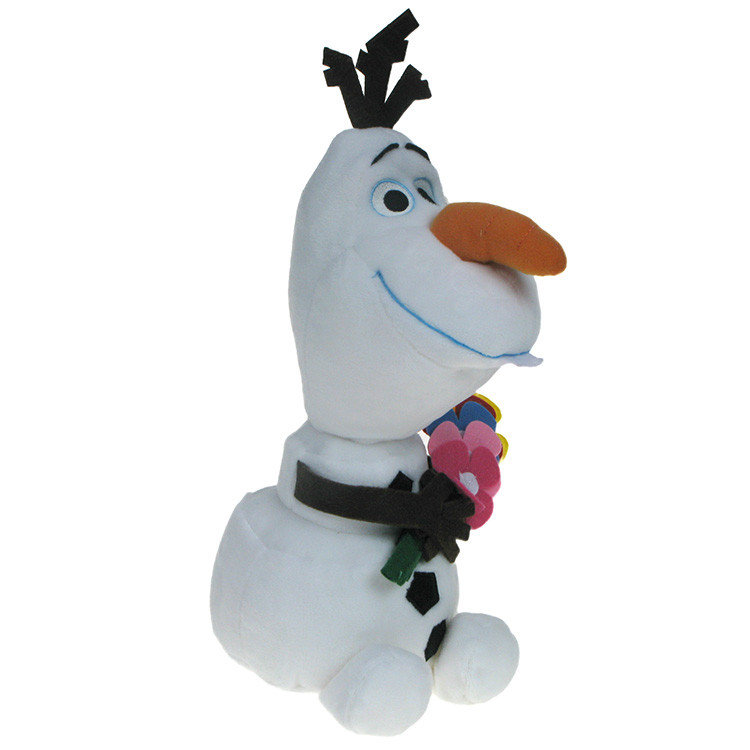 Kraina Lodu (Frozen) - maskotka Bałwanek Olaf z kwiatkami 30cm (3664 ...