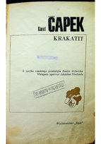 Krakatit - Karel Capek | Książka w Empik