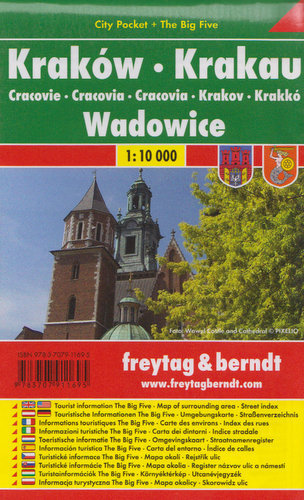 Kraków Wadowice city pocket. Mapa 1:10 000 - Freytag & Berndt | Książka ...