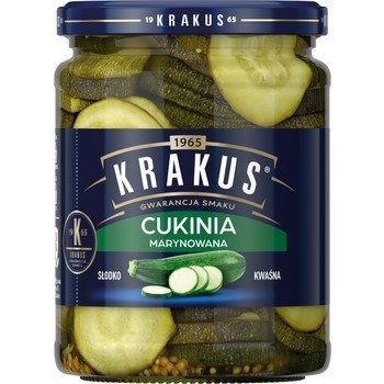 Krakus cukinia marynowana 500 g - Krakus | Sklep EMPIK.COM