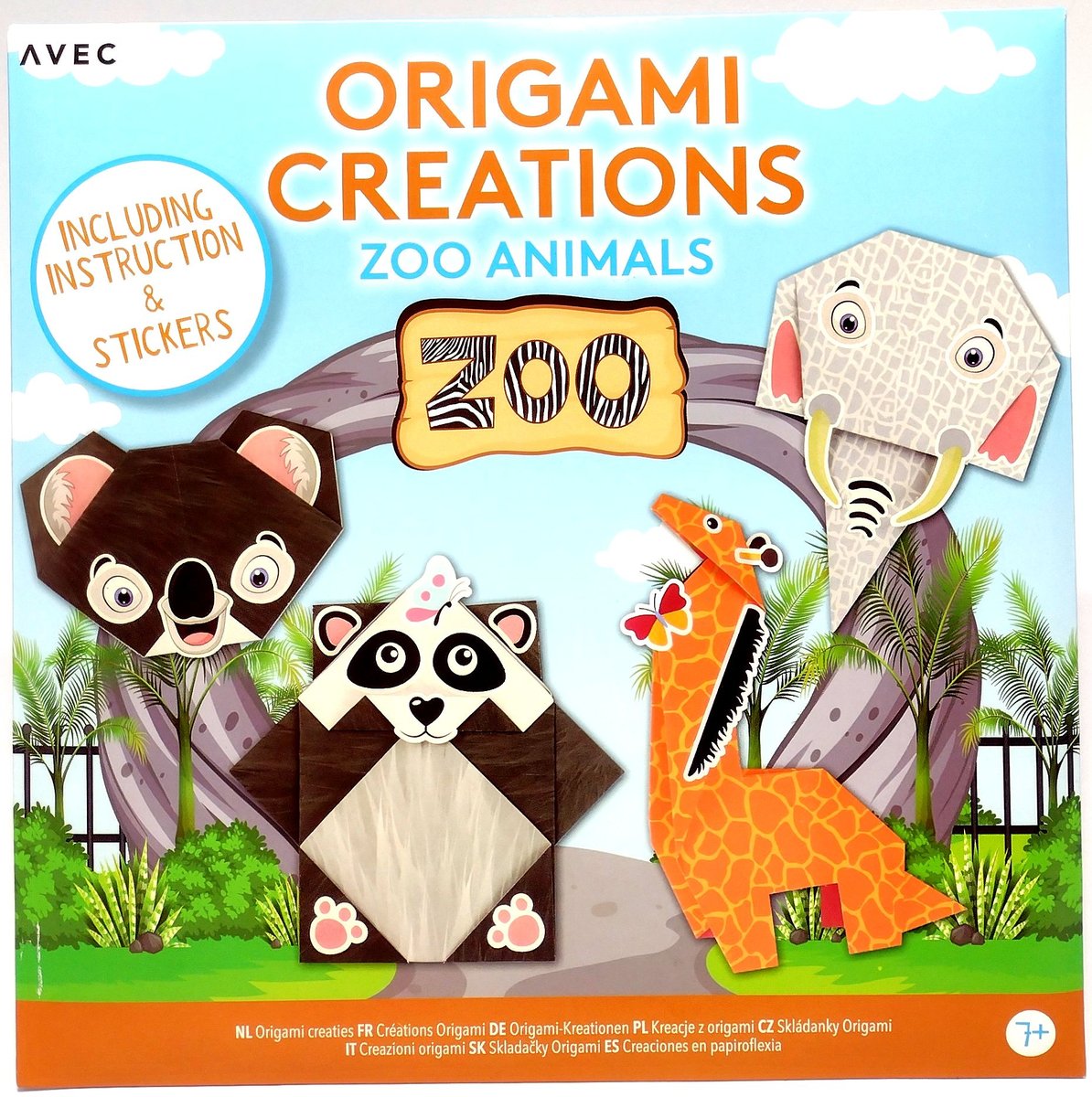 Kreatywny Zestaw Do Origami - Zoo - Avec | Sklep EMPIK.COM