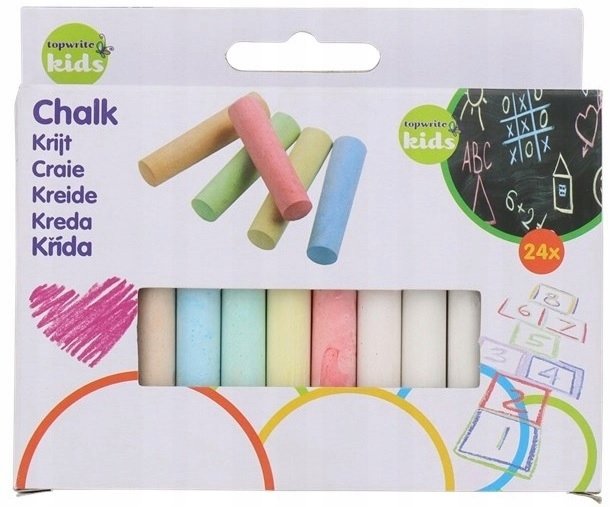 Kreda 24Szt Kolorowa 3Z - 3Z | Sklep EMPIK.COM