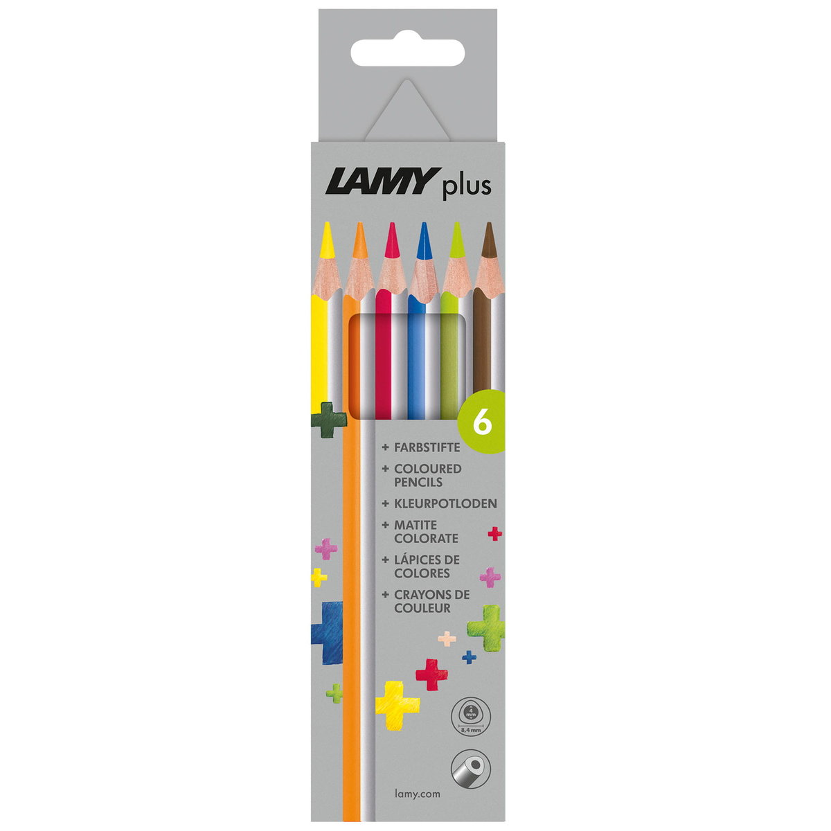 Kredki LAMY plus 6 kolorów - Lamy | Sklep EMPIK.COM