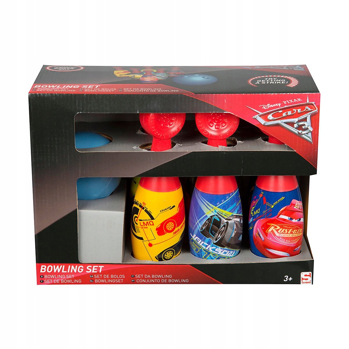 KRĘGLE DLA DZIECI DISNEY CARS3 SAMBRO SAMOCHODY - Disney | Sklep EMPIK.COM