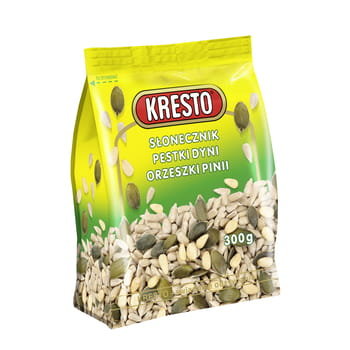 Kresto słonecznik/pestka dyni/ orzechy pinii 300g - Kresto | Sklep ...
