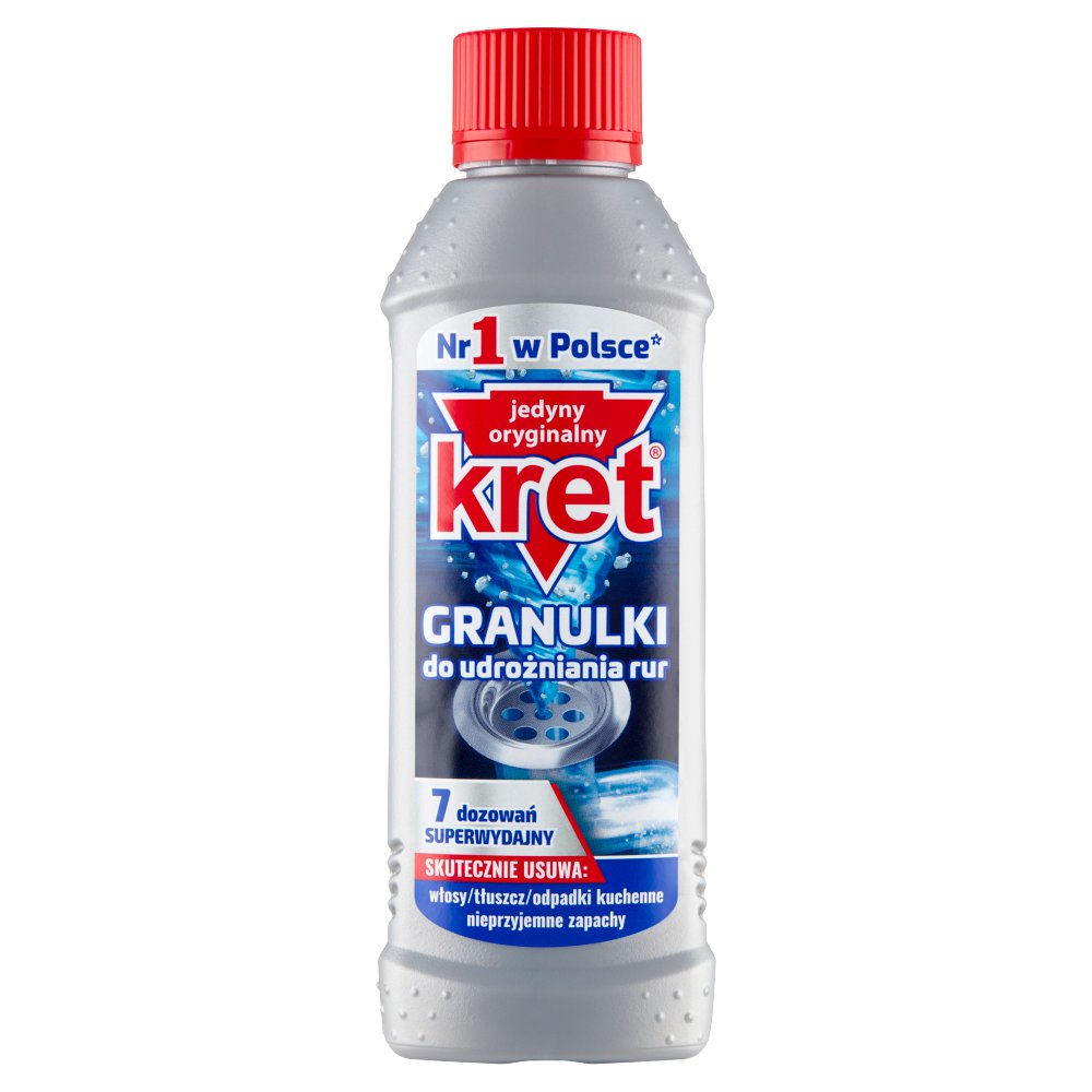 Kret Granulki Do Udrożniania Rur 280G - Kret | Sklep EMPIK.COM
