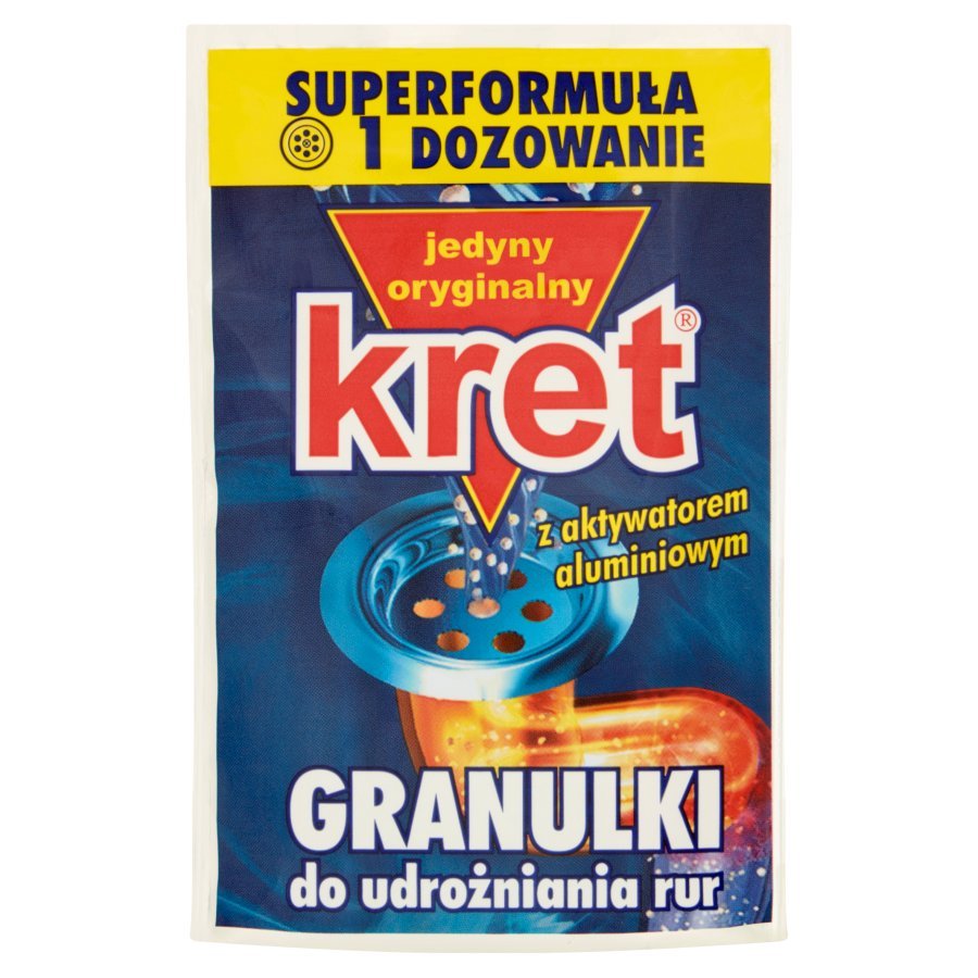 Kret Granulki Do Udrożniania Rur 40G - Global Cosmed Group | Sklep ...