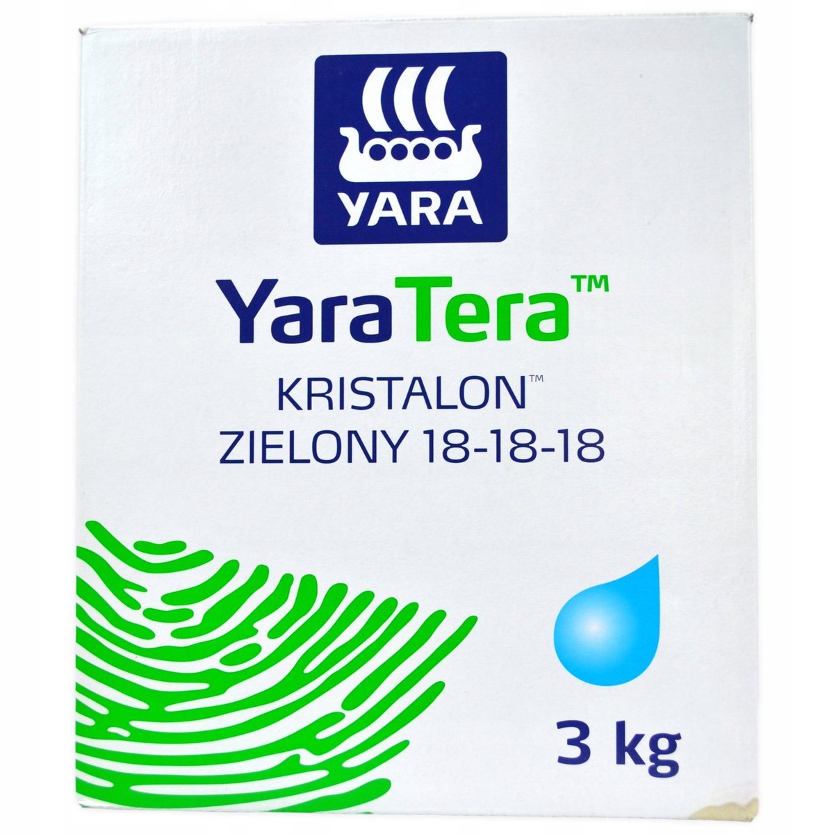 Kristalon Zielony 18-18-18 3Kg Yara Nawóz Dolistny Npk + Micro ...
