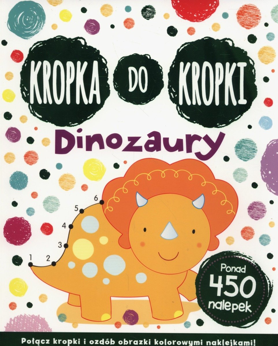 Kropka do kropki. Dinozaury - Opracowanie zbiorowe | Książka w Empik