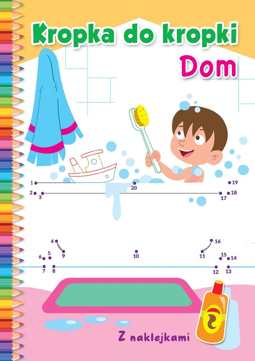 Kropka do kropki. Dom - Stankiewicz Anna | Książka w Empik