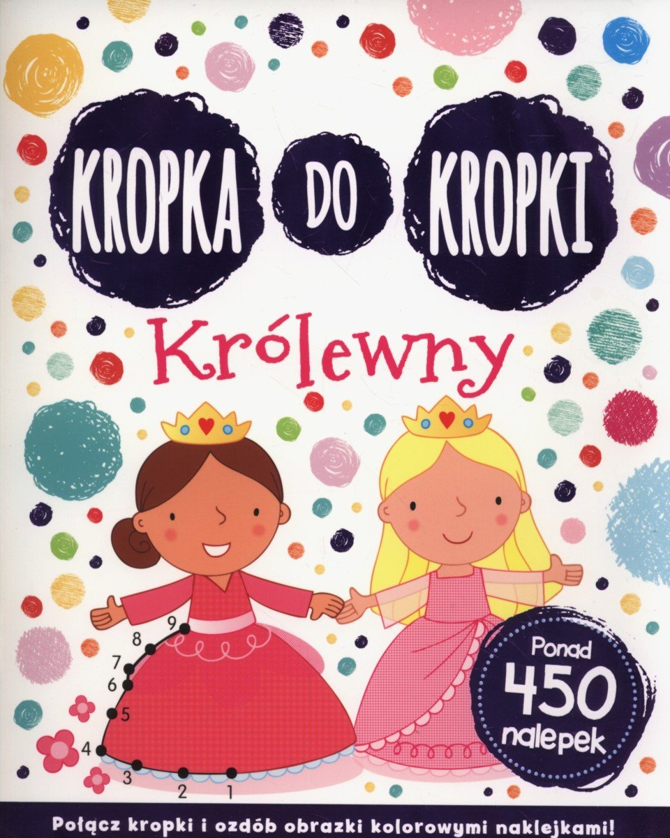 Kropka do kropki. Królewny - Opracowanie zbiorowe | Książka w Empik