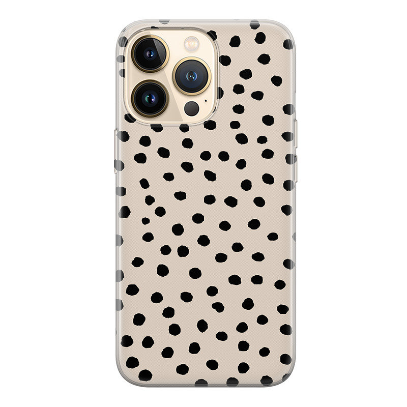 Kropki dot be - iPhone 16 Pro Etui silikonowe z nadrukiem [TIF 32A ...
