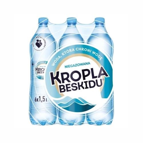 Kropla beskidu woda mineralna niegazowana 6x1,5l - Inna marka | Sklep ...
