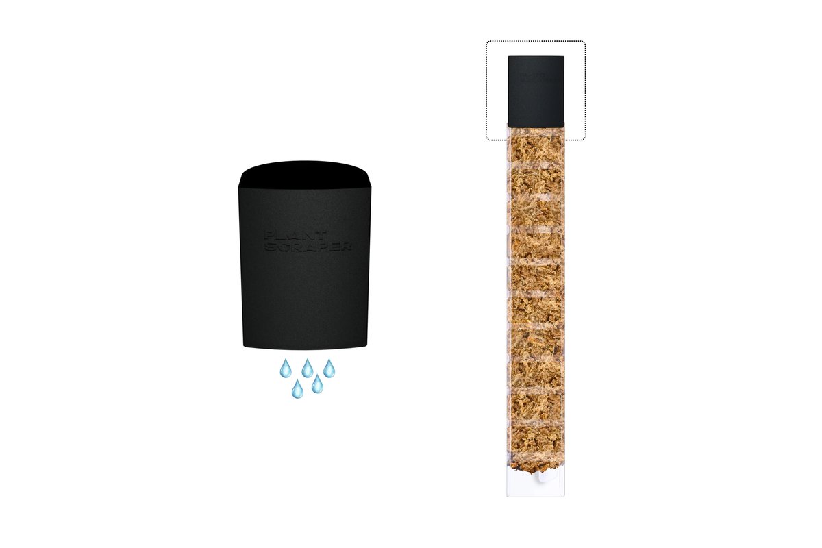 Kroplówka do nawadniania palików z mchem otwieranych od przodu M Czarna ...