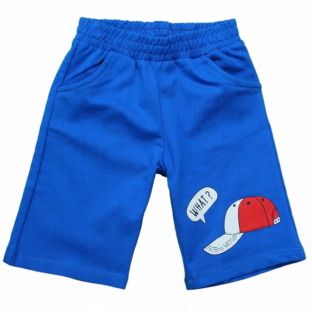 Krótkie SPODENKI Dresowe Szorty NADRUK Bawełna 92 - Inna marka | Sklep EMPIK.COM