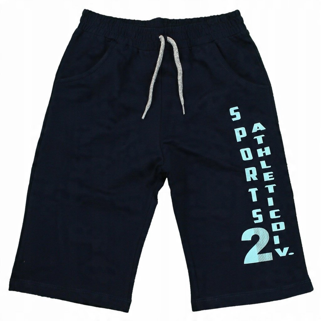 Krótkie SPODENKI Dresowe SZORTY Napisy BAWEŁNA 116 - Inna marka | Sklep EMPIK.COM