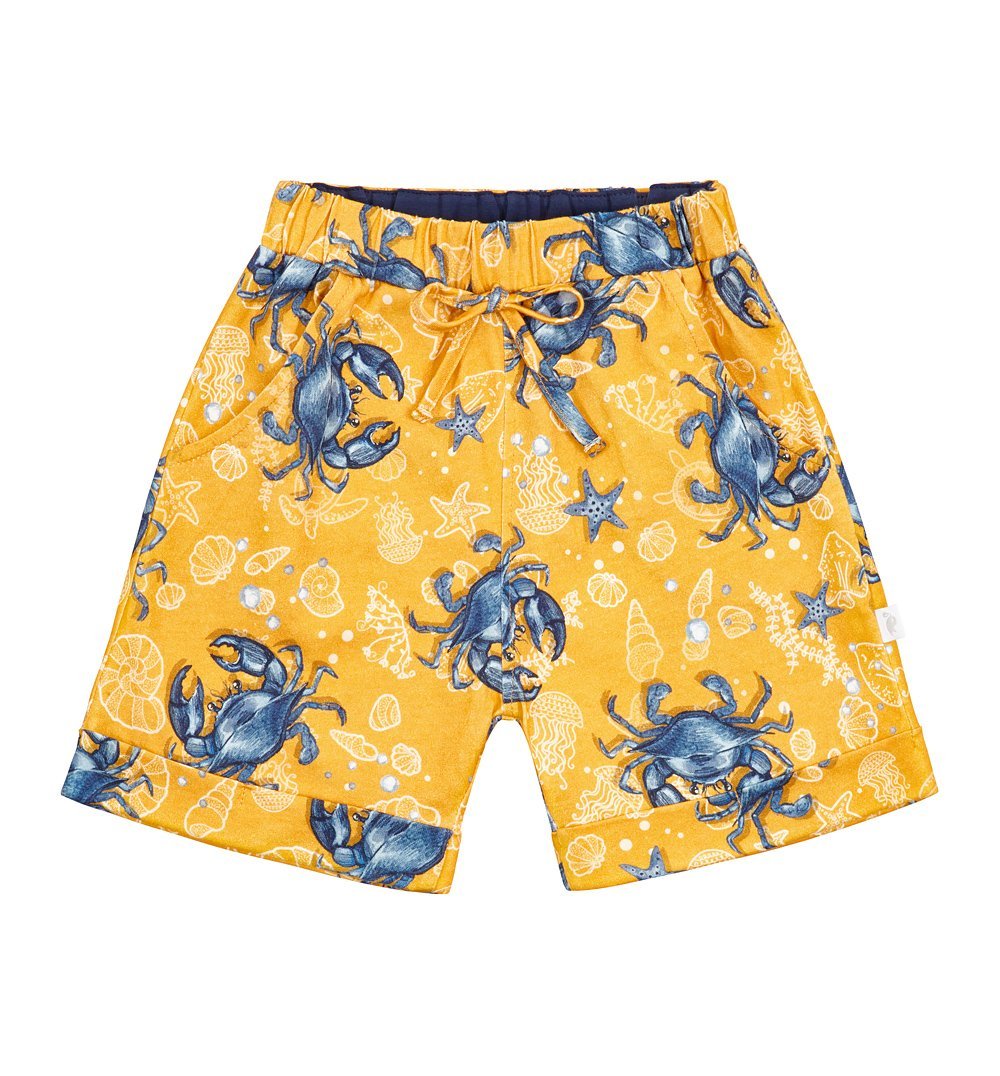 Krótkie spodenki z kieszonkami, kraby 128 - Ewa Collection | Sklep ...