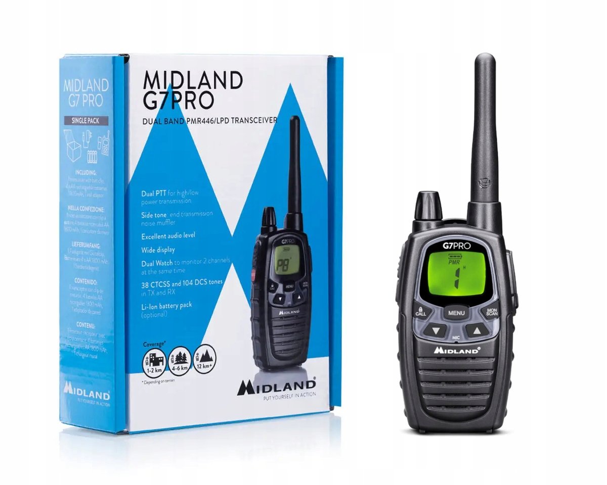 KRÓTKOFALÓWKA MIDLAND | G7 PRO Single - Midland | Sklep EMPIK.COM