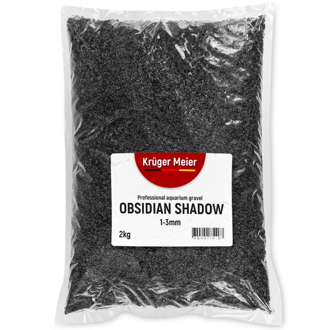 Kruger Meier Obsidian Shadow 1-3 mm - Żwirek akwarystyczny 2 kg - Inna ...