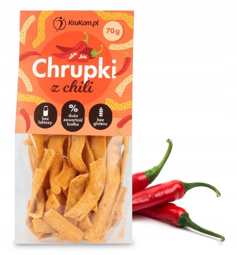 Krukam Chipsy Z Chili 70G - KRUKAM | Sklep EMPIK.COM