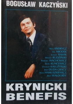 Krynicki Benefis Autograf Autora - | Książka w Empik