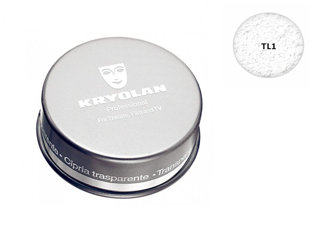 Kryolan, Translucent Powder, transparentny puder do twarzy 01, 60 g ...